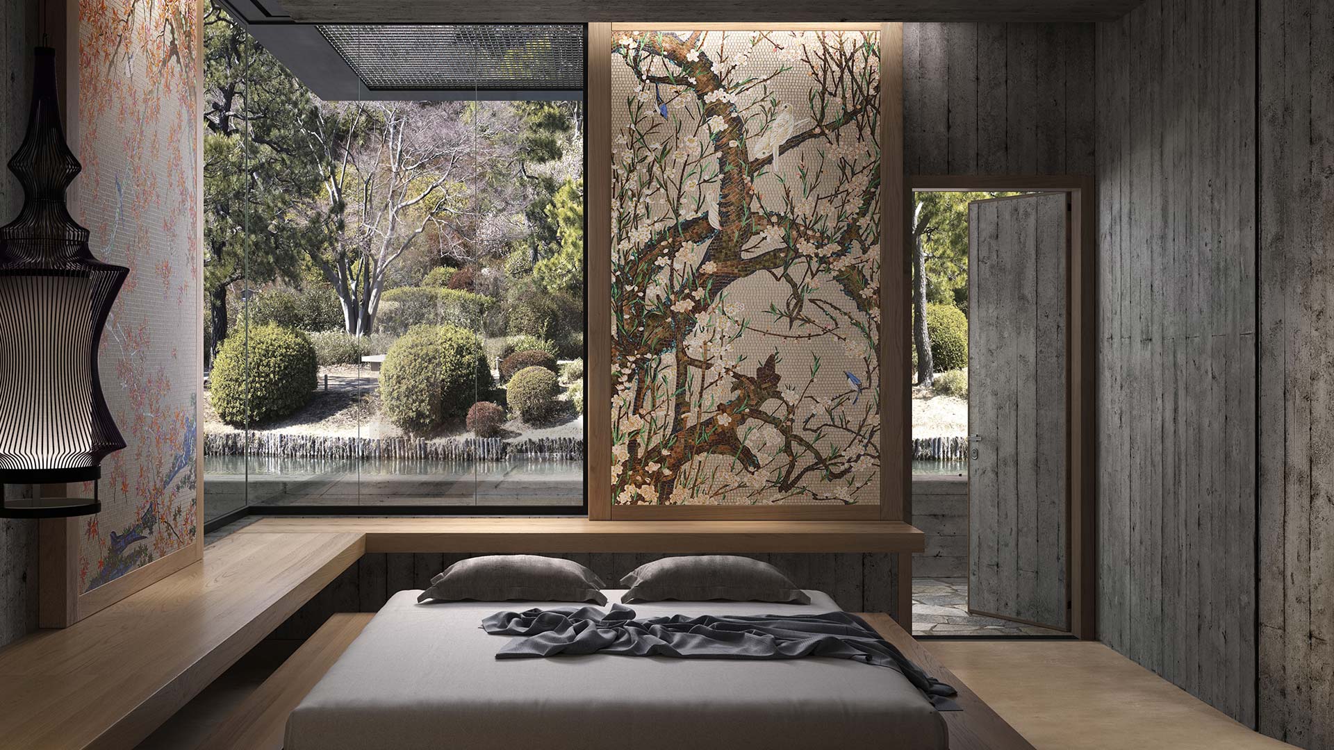 Japanese Inspired Mosaic - Mission Tile West