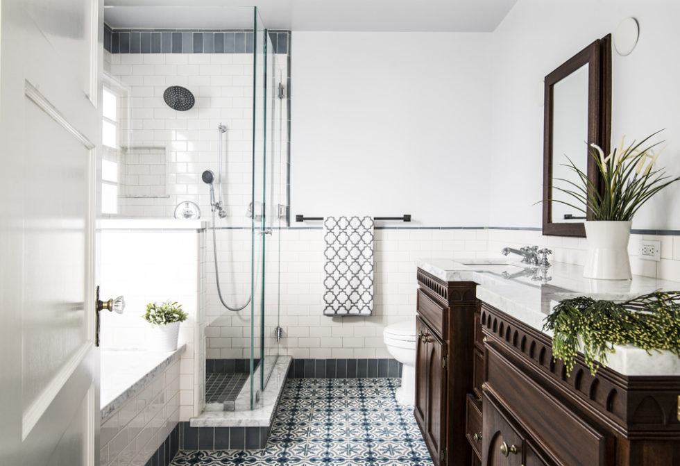 Contemporary Spanish Bathroom - Mission Tile West