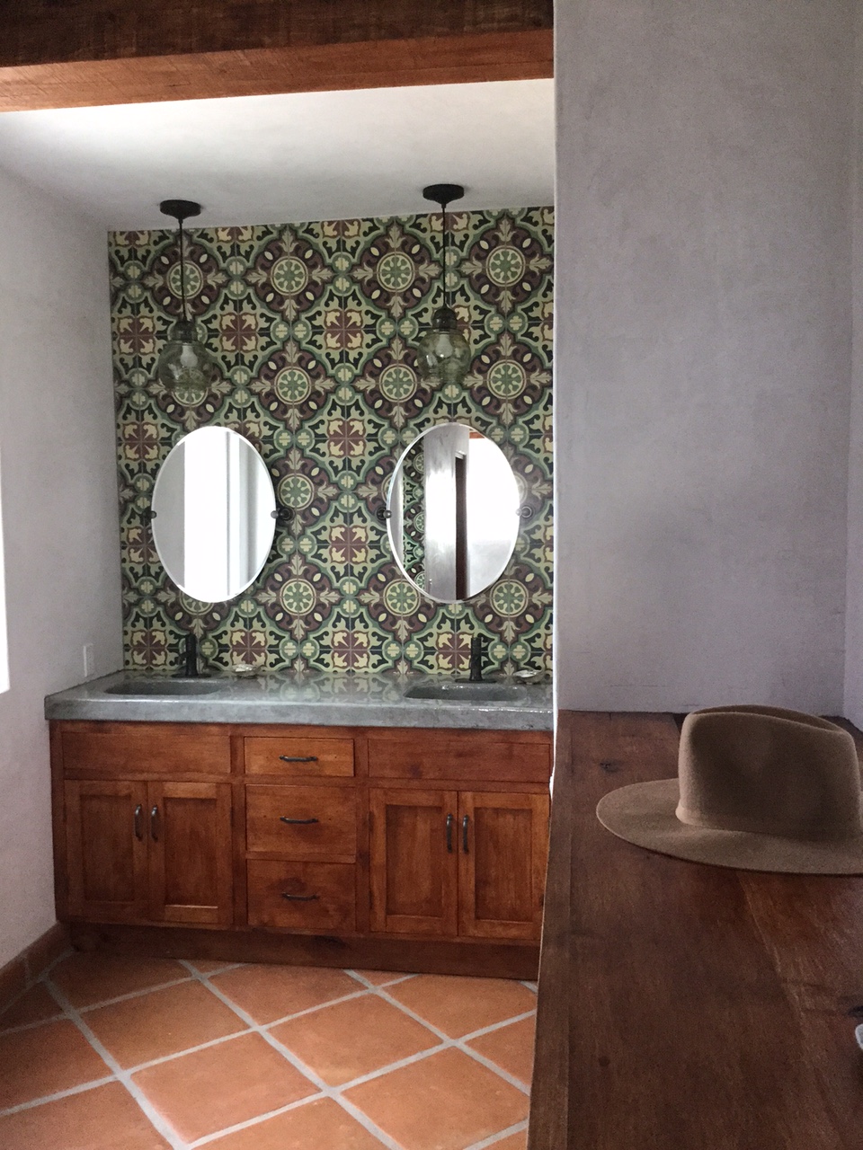 Rustic Spanish Bathroom - Mission Tile West