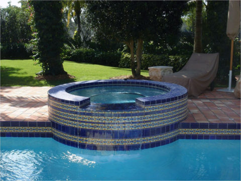 Decorative Pool Tiles - Mission Tile West